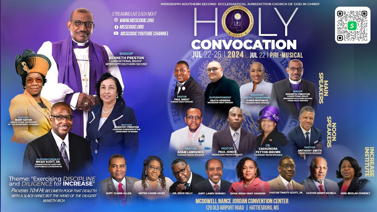 MSSCOGIC Holy Convocation 2024 - The Hour of Power - YouTube
