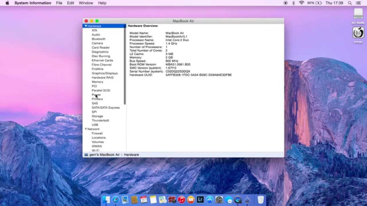 Tutorial Cara melihat jumlah cycle count pada Macbook - YouTube