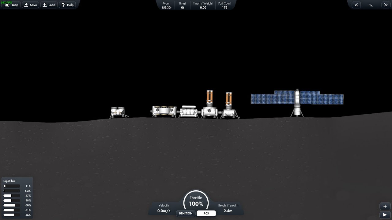 SFS Lunar Base for International Lunar Day - YouTube