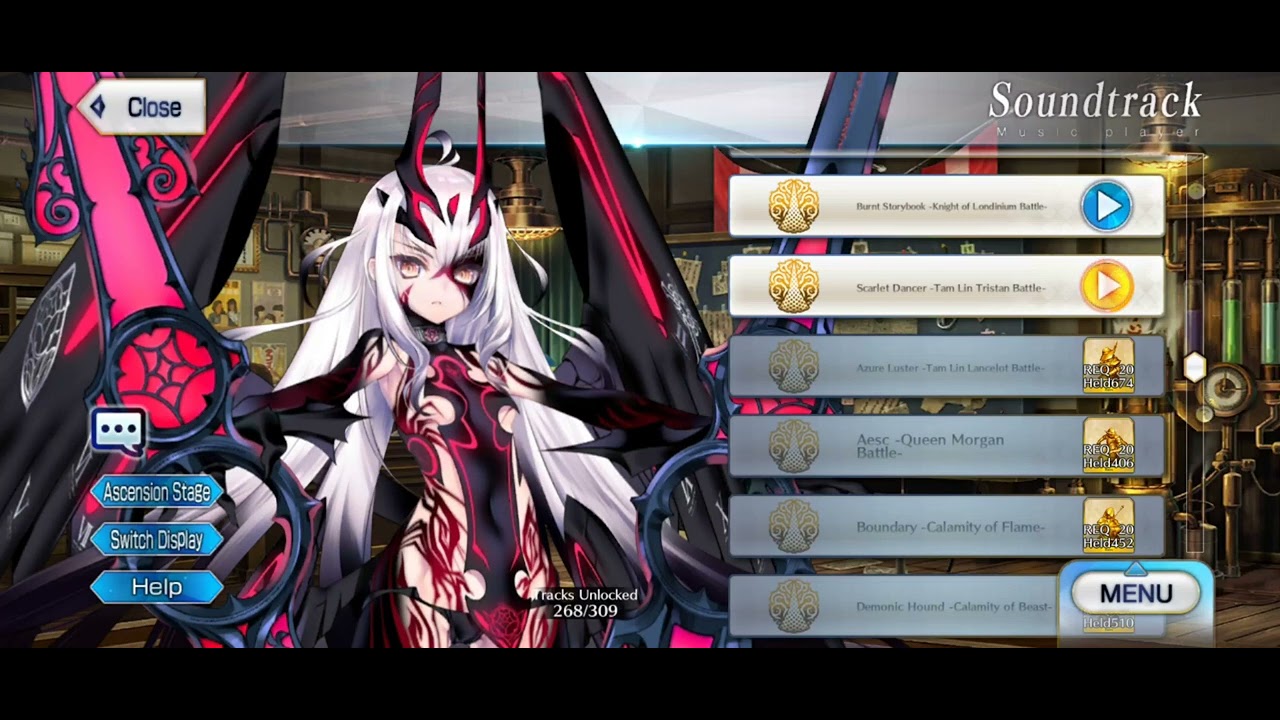 Fate/ Grand Order - Scarlet Dancer -Tam Lin Tristan Battle- - YouTube