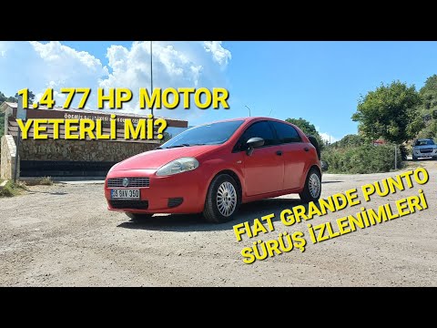 FIAT GRANDE PUNTO 1.4 SÜRÜŞ İZLENİMLERİ/POV SÜRÜŞ