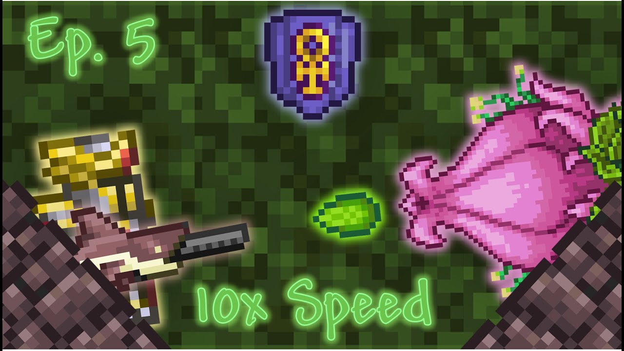 Terraria on 10x Speed | Episode 5 - YouTube