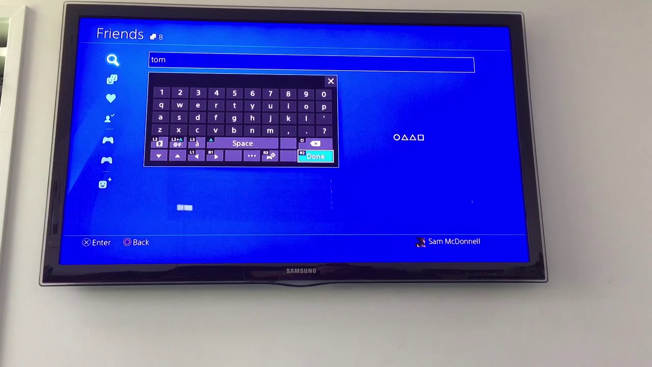 Adding Friends on PS4 Network - YouTube