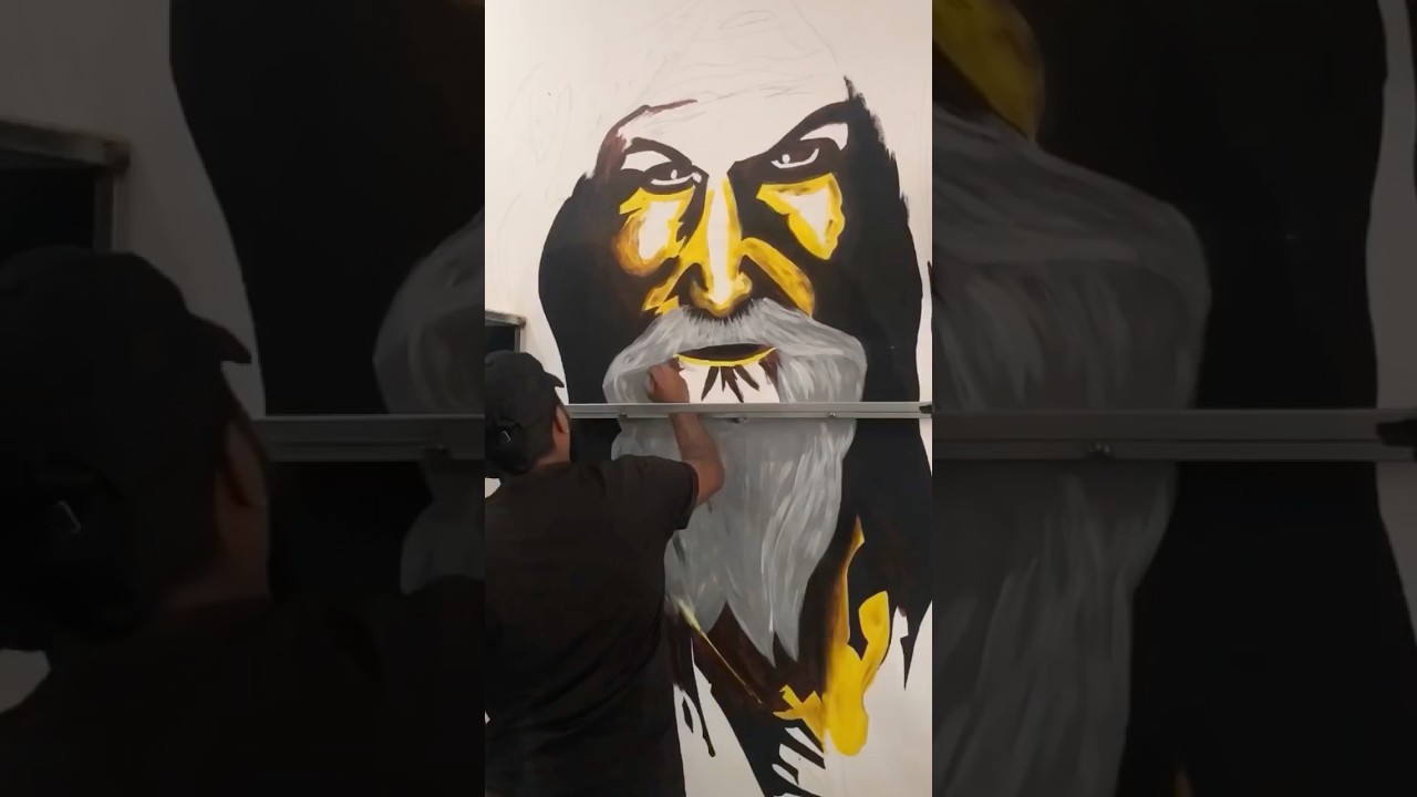 Wall Art - part 01 🎨 @Mr.Samu-සමූ 🇱🇰 #art #srilankanart #artist # ...