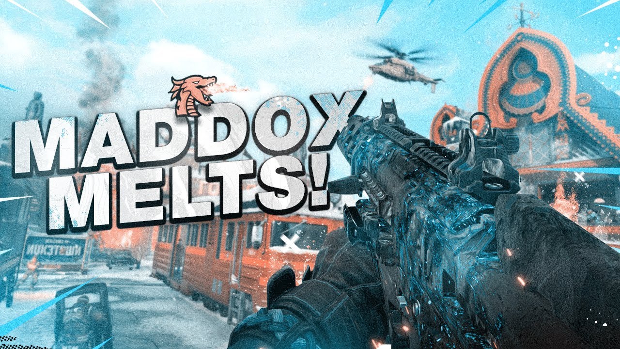 THE MADDOX MELTS! MY MOST USED GUN IN BO4 DROPS 95 KILLS "INSANE MADDOX ...