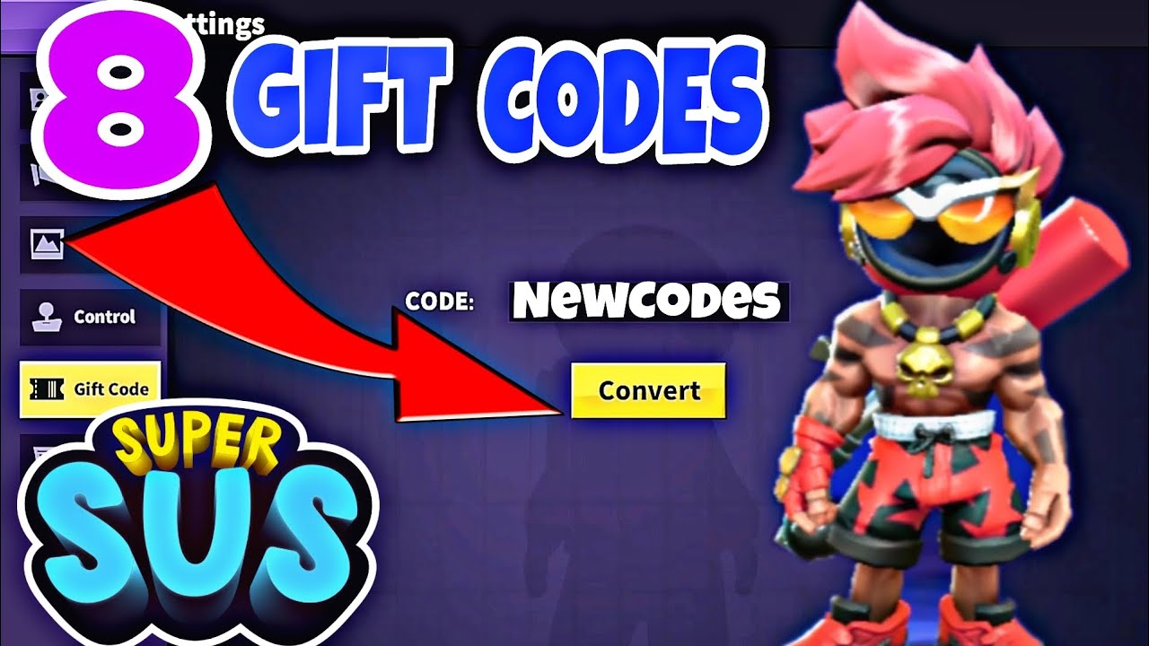 8 SUPER SUS REDEEM CODES | KODE REDEEM SUPER SUS | NEW REDEEM CODE ...