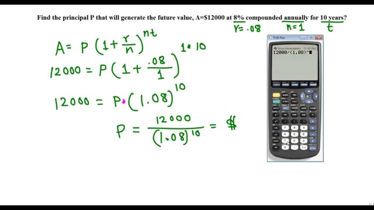 Compound Interest Example college Algebra YouTube compound-interest-example-college-algebra-youtube