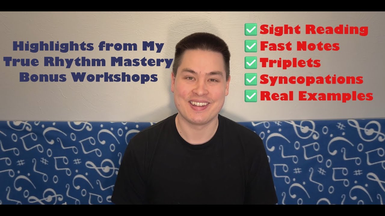 Surprise Rhythm Tips from the New Bonus Workshops for True Rhythm Mastery - YouTube