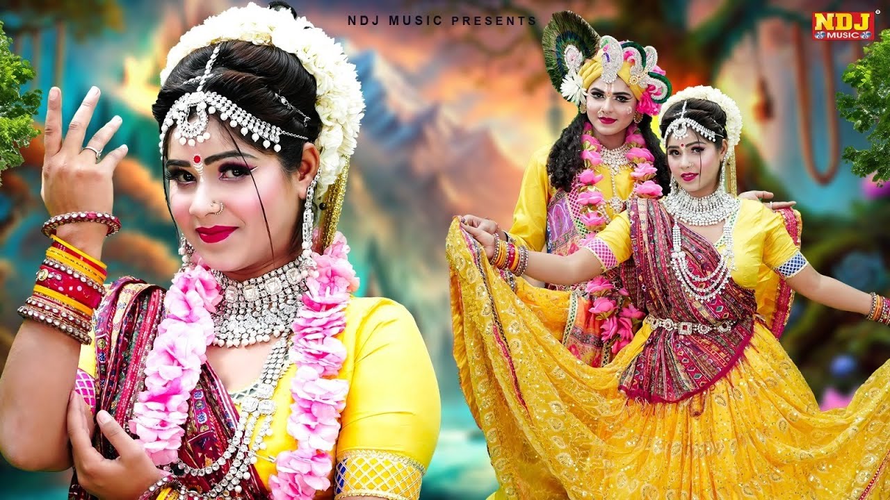 धमाकेदार राधा कृष्ण की नोकझोंक भरी झांकी | Nonstop Radha Krishna Ki ...