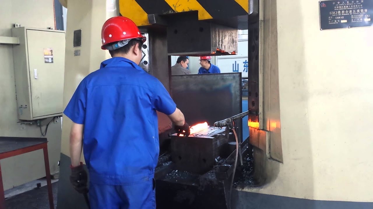 How its made spanner by CNC forging hammer? - YouTube