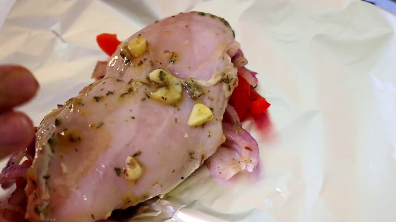 Técnica de Papillote o Papillot - Pollo al Limón - YouTube