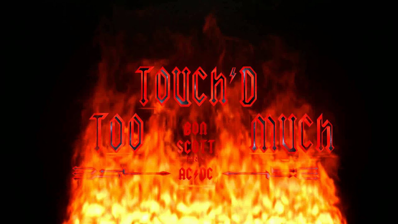 AC/DC tribute - Touch'd Too Much - Logo On Fire! - YouTube