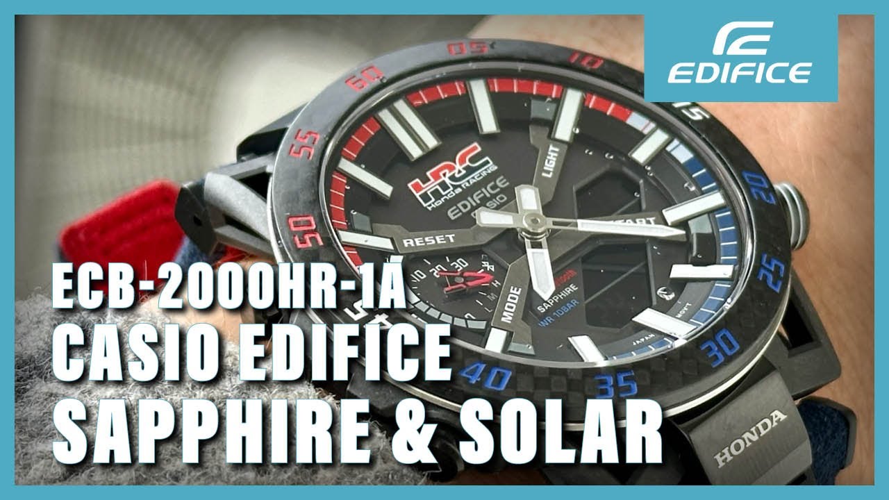 Unboxing The New Casio Edifice ECB-2000HR-1A - YouTube