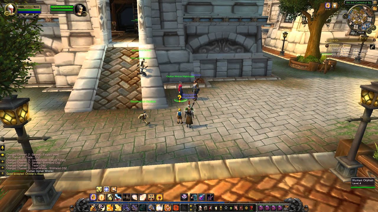 Children's Week, Quest 1: Children's Week (WoW, human, paladin) - YouTube