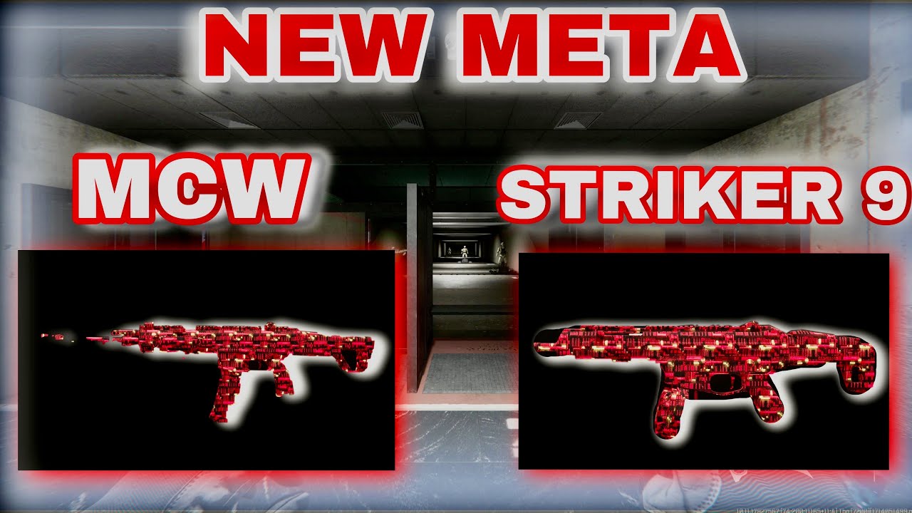MCW & STRIKER 9 is META😳•RANKED GAMEPLAY• (exclusive movement ...