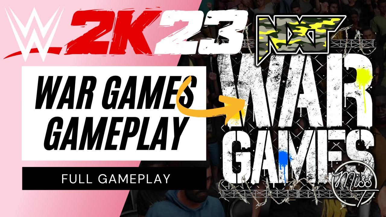 WWE 2K23 War Games Full Gameplay - YouTube