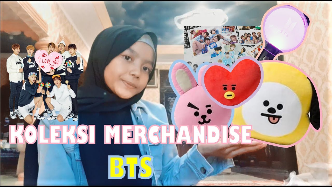 Review koleksi merchandise BTS ku mp4 - YouTube