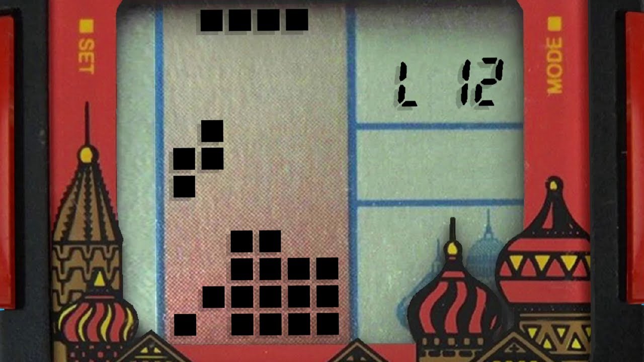 Tetris - Nelsonic Digital Watch Game - YouTube
