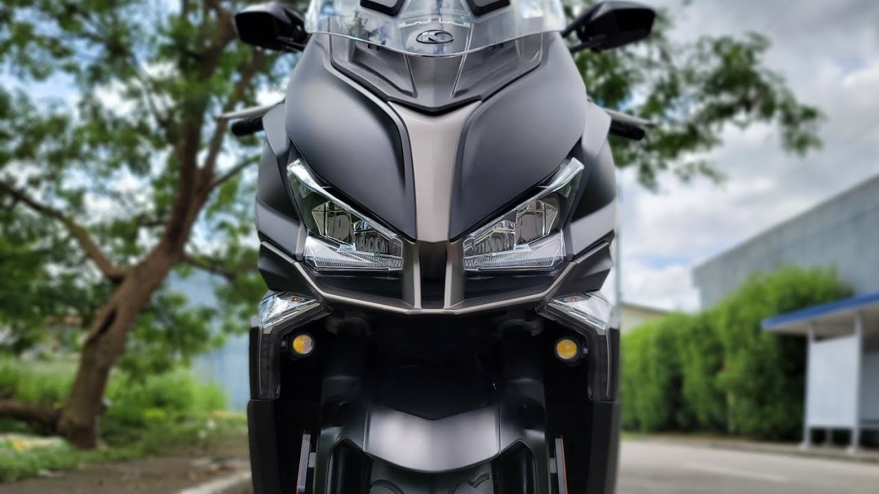 Clean 2 year old kymco xciting s400i 2021 - YouTube