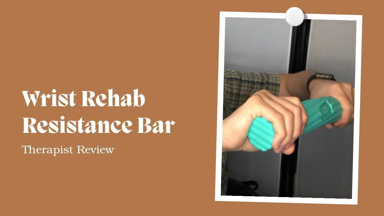 Best Rehab Tool for Wrist Strengthening | Resistance Bar Review (LoGest ...