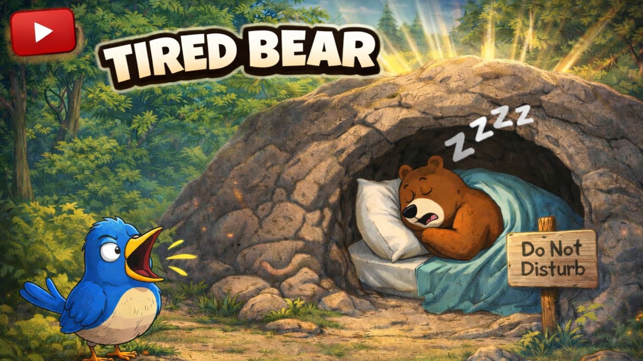 The Funny Story of a Bear and Hibernation 🐻 ️ | Animation - YouTube