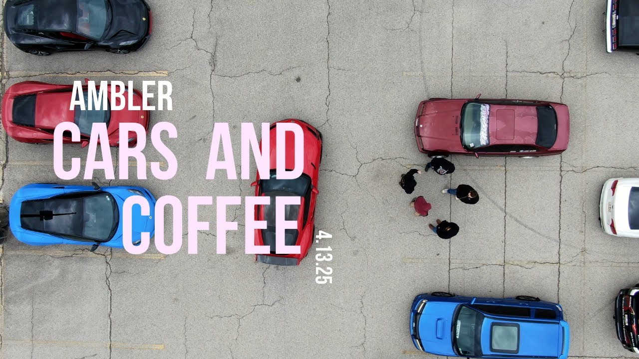 Ambler Cars and Coffee April 13th, 2025 - YouTube
