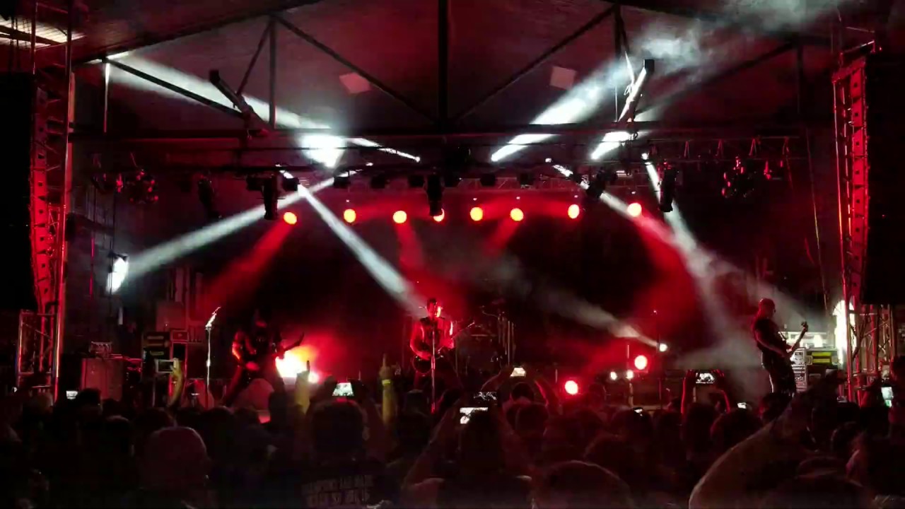 Trivium Live performance (High Quality) Odessa TX. 2018 Intro and First ...