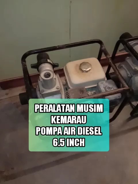 MESIN POMPA AIR DIESEL 6,5 INCH - YouTube