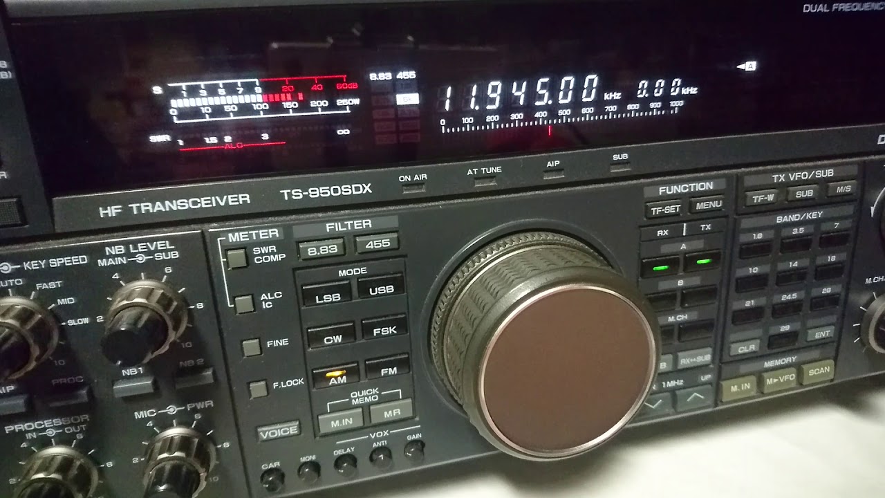 NHK WORLD RADIO JAPAN - 11945kHz AM - YouTube