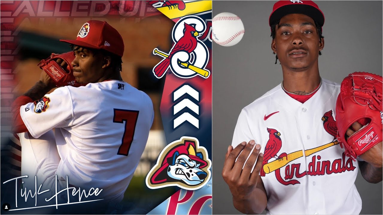 Cardinals' top pitcher prospect, Ark. native Tink Hence reacts to call ...