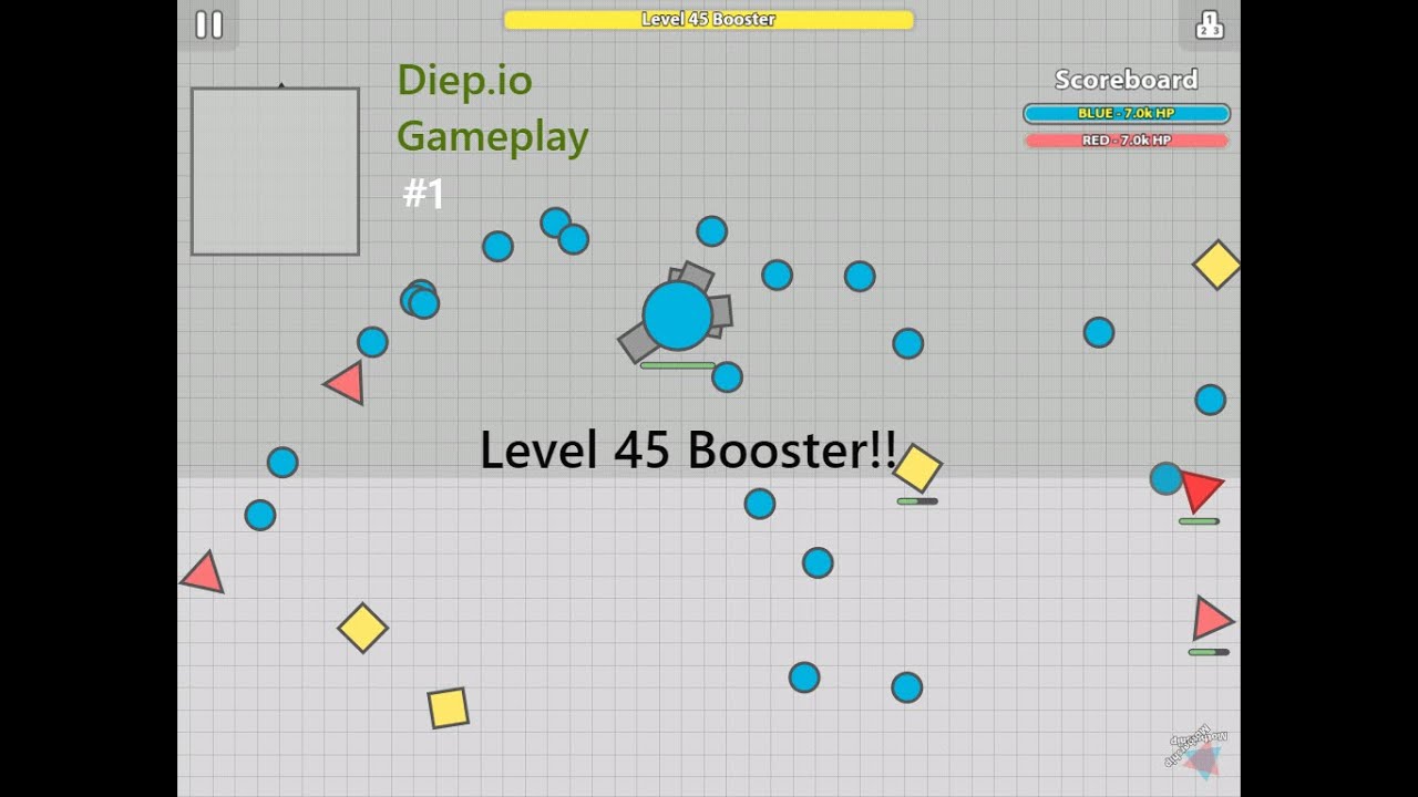 Diep.io GAMEPLAY #1! (new) - YouTube