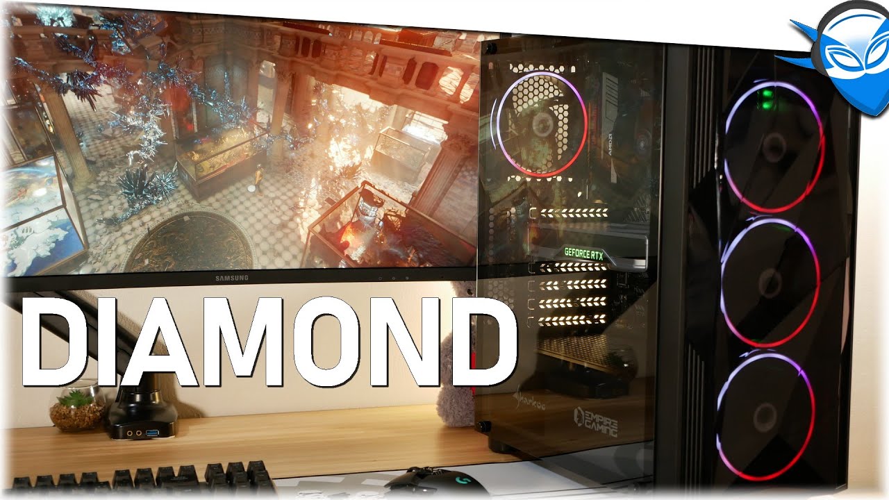 Test Boitier EMPIRE GAMING Diamond (Un bon choix) - YouTube