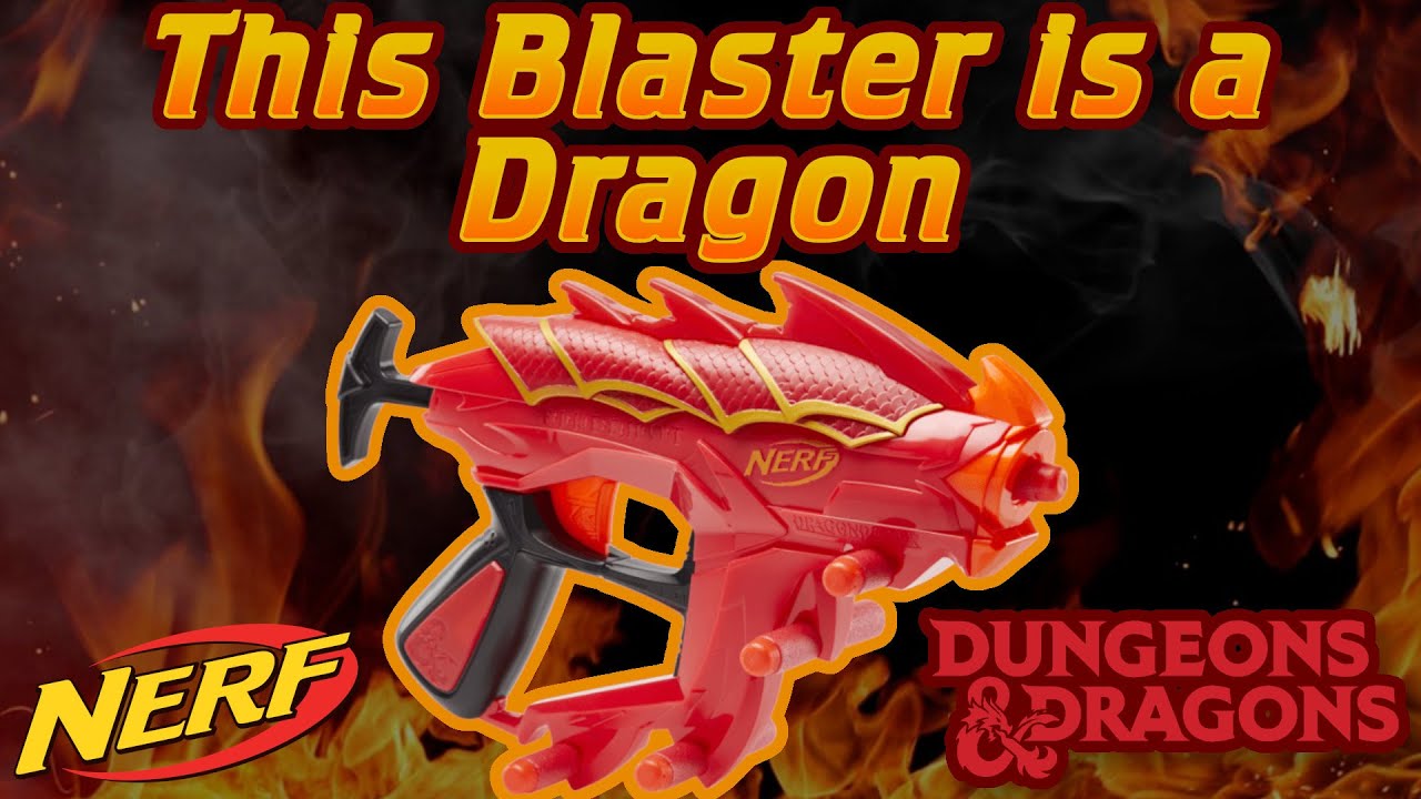 Honest Review: NERF DragonPower Fireshot (HOPE FROM HASBRO!?!?!) - YouTube