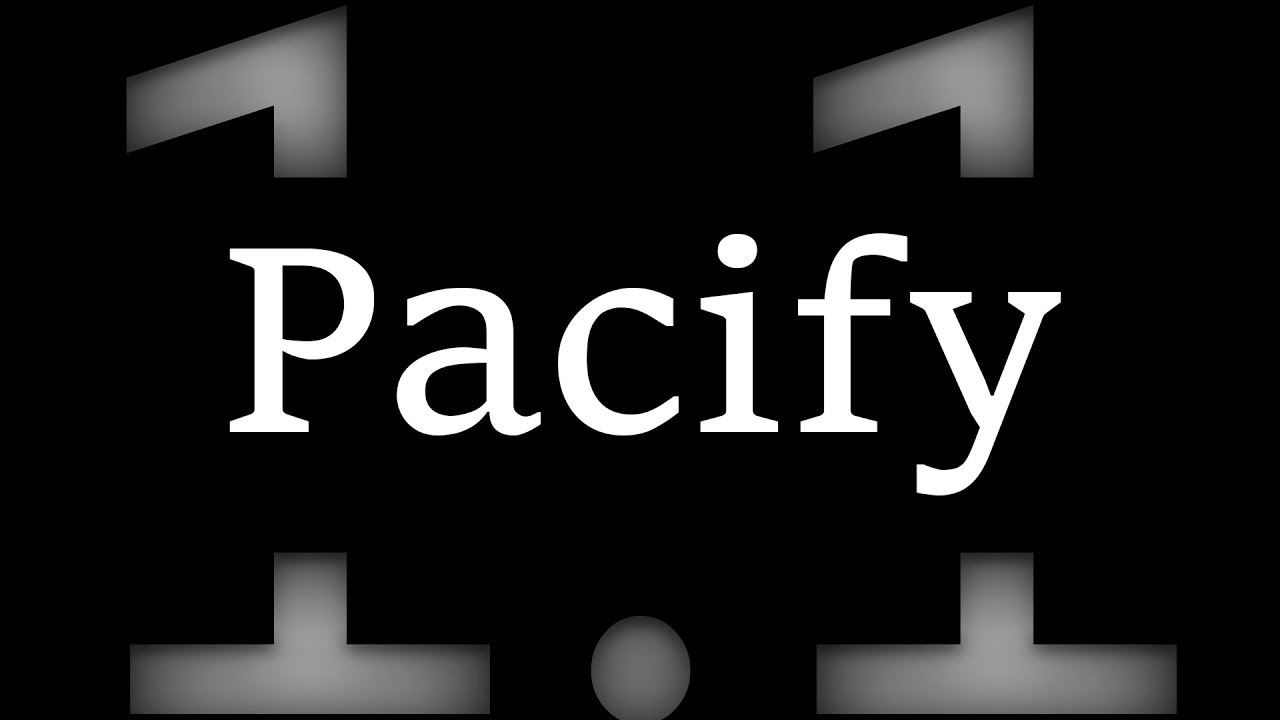 PACIFY 1.1 FT ADNAKAcry, EL LG - YouTube
