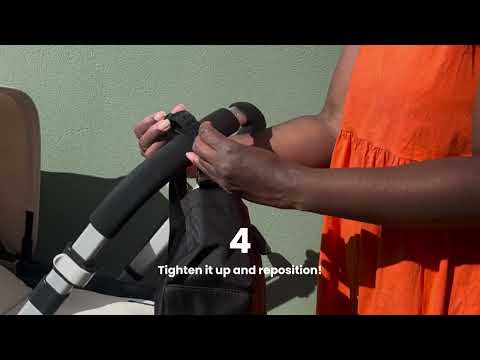 How to attach your stroller straps - Amber Stroller Bag Edition