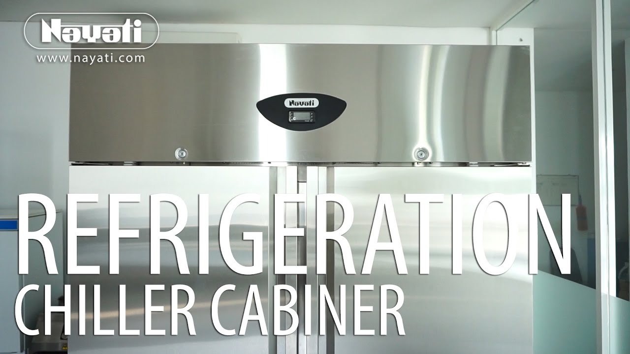 4 Doors Refrigeration Chiller Cabinet - YouTube