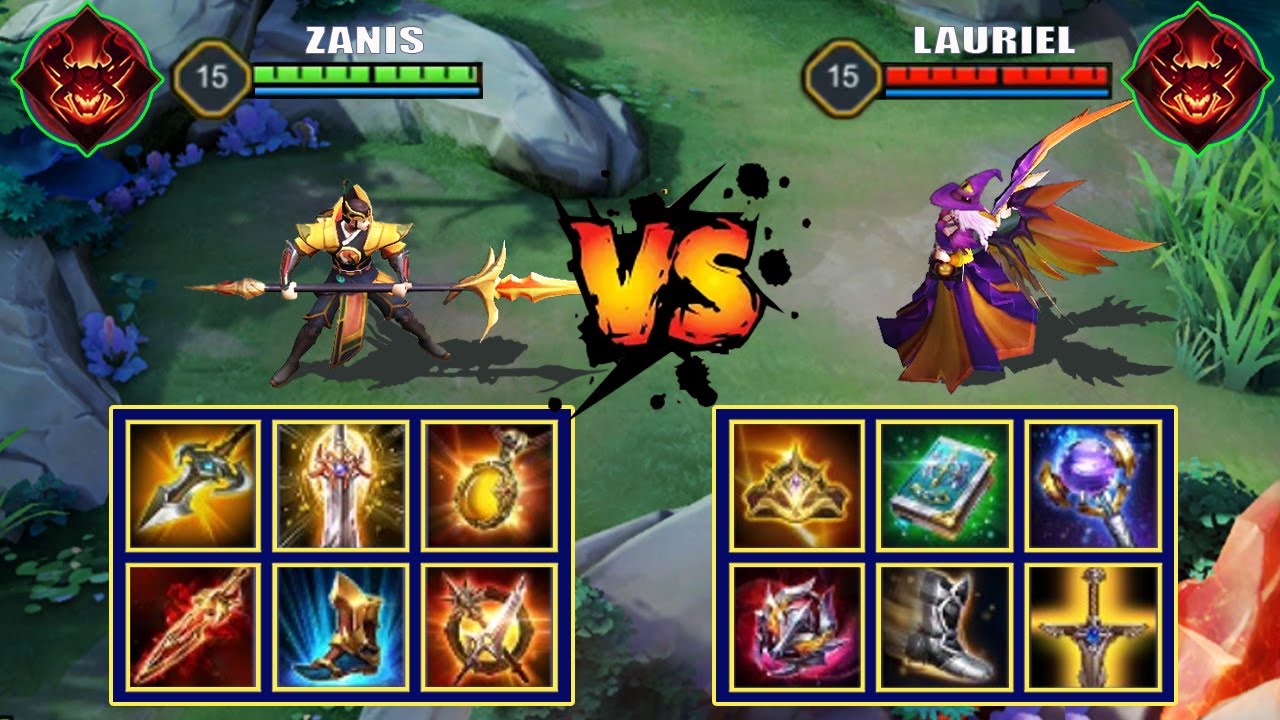 TRIỆU VÂN vs LAURIEL | FULL BUILD FIGHT | Liên Quân Mobile/AOV/ROV - YouTube