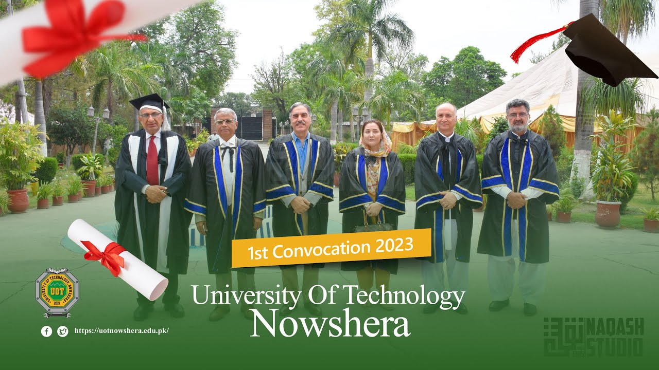 University of Technology Nowshera Convocation Highlight - YouTube