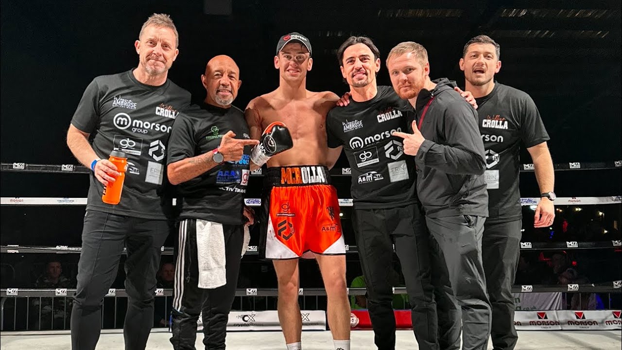 WILLIAM CROLLA MAKES HUGE STATEMENT IN 2nd FIRST ROUND STOPPAGE IN A ...
