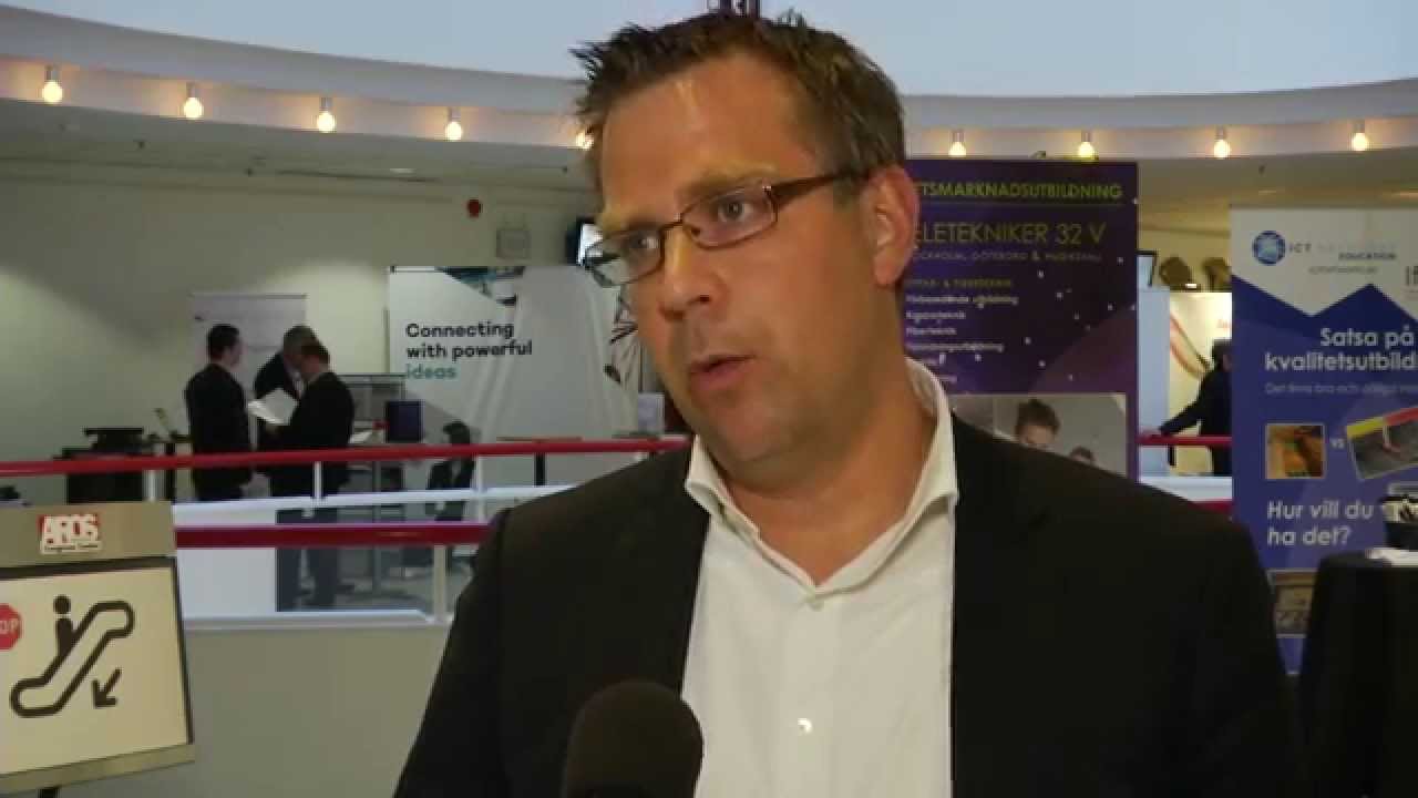 Stefan Backman, Tele2, om EU:s datalagringsdirektiv - YouTube