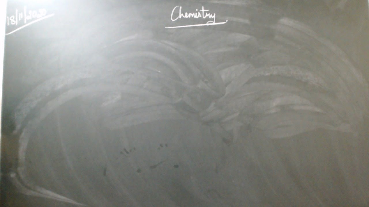 Nirmala Miss, Chemistry, 18/11/2020 - YouTube