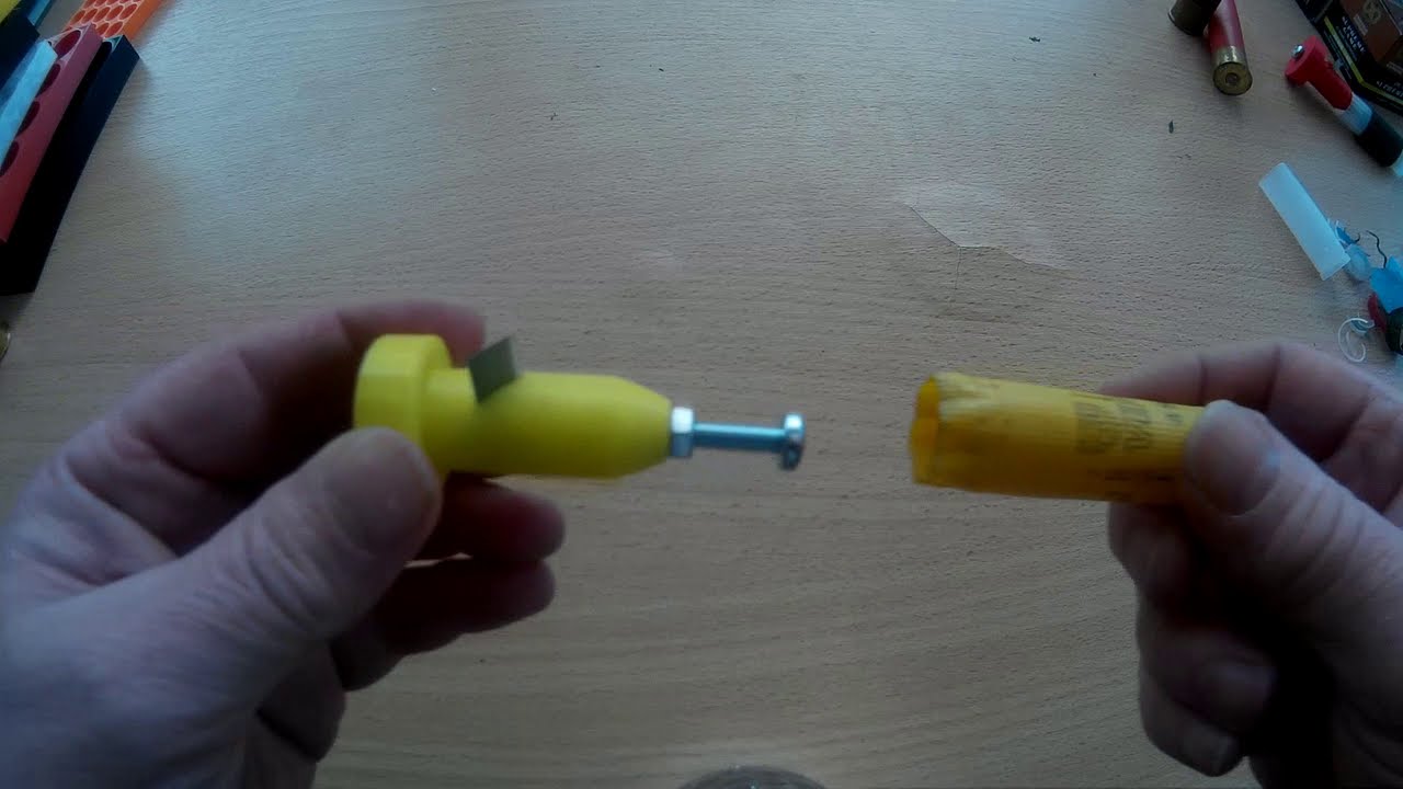 Shotshell wad and case trimmers - YouTube