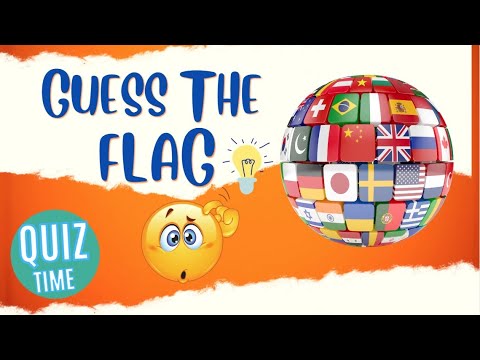GUESS 50 Countries' FLAGS General Knowledge Questions - YouTube