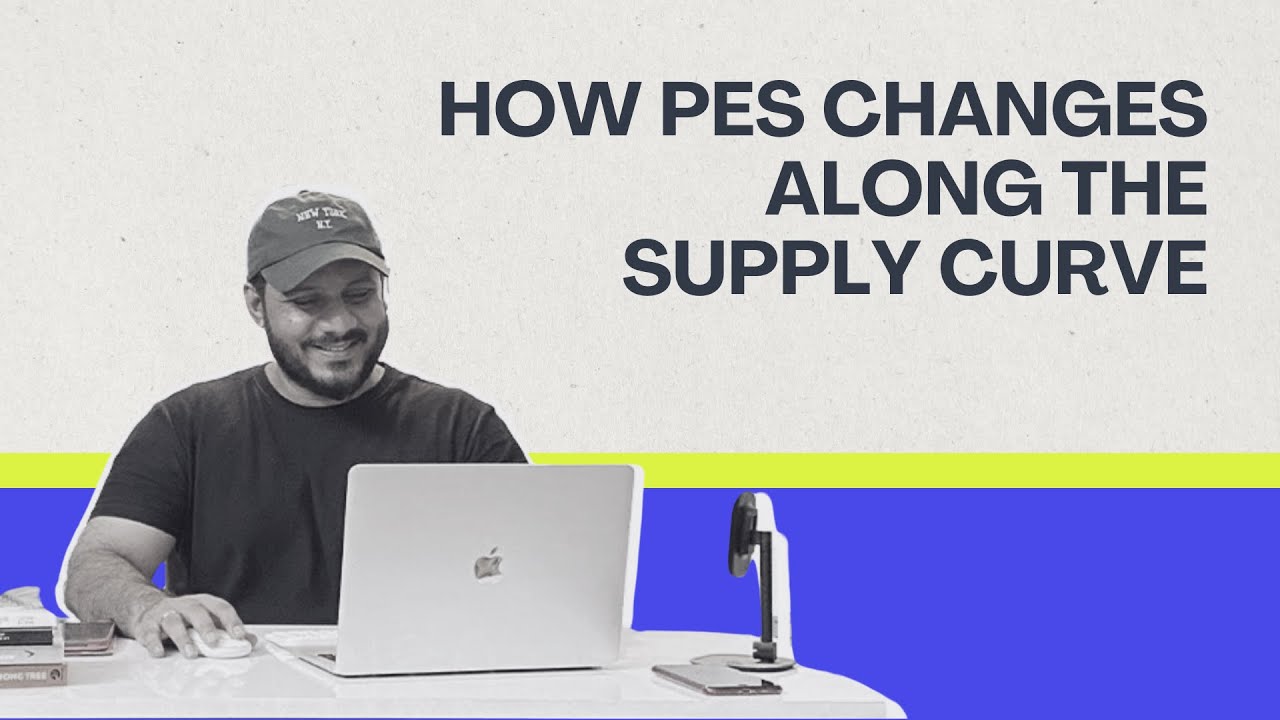 AS Economics - How Does PES Changes Along The Supply Curve - YouTube