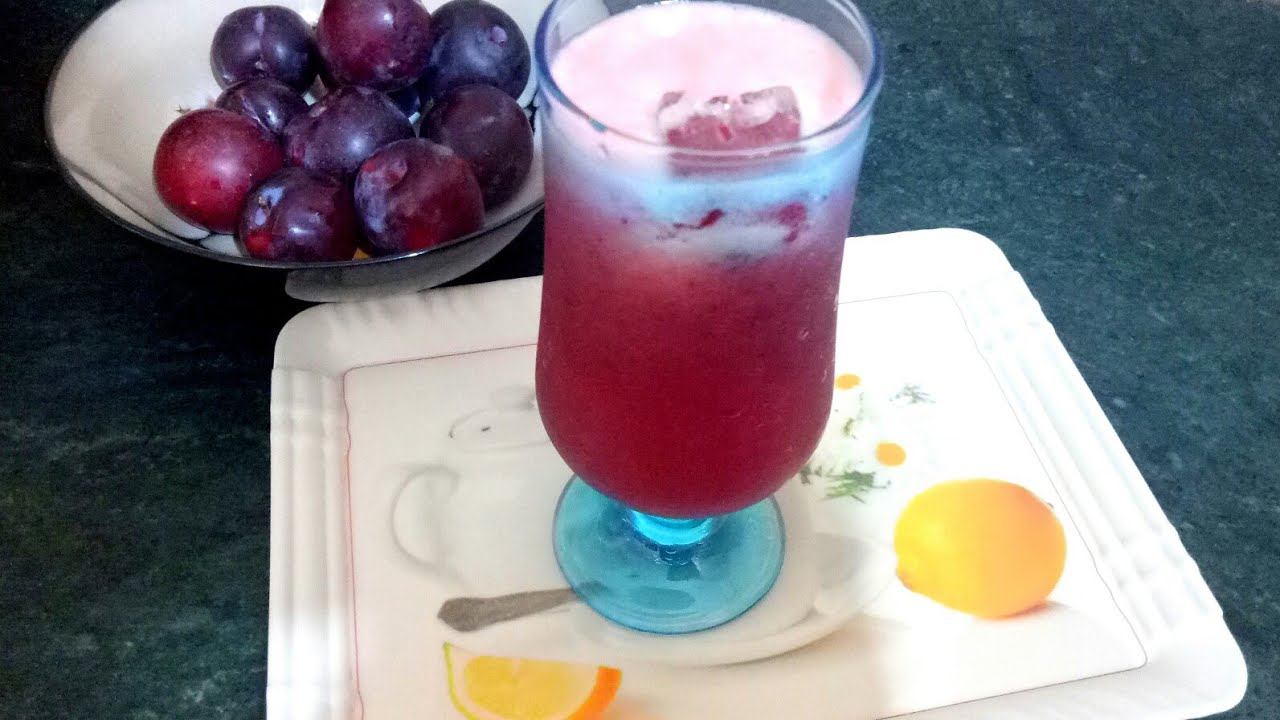 Plum juice || Alocha sharbat/Aalo Bukhara sharbat by kitchen foodies ...