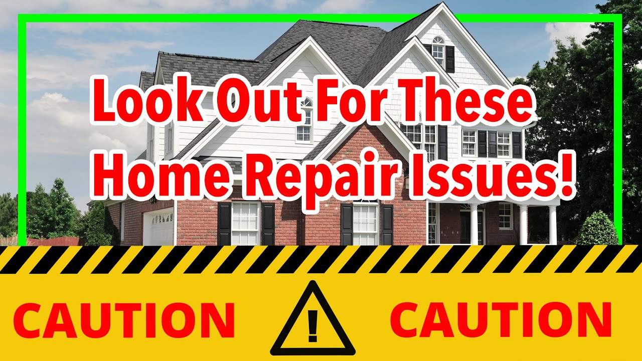 6 Biggest Home Repair Issues To Look For When Buying - YouTube