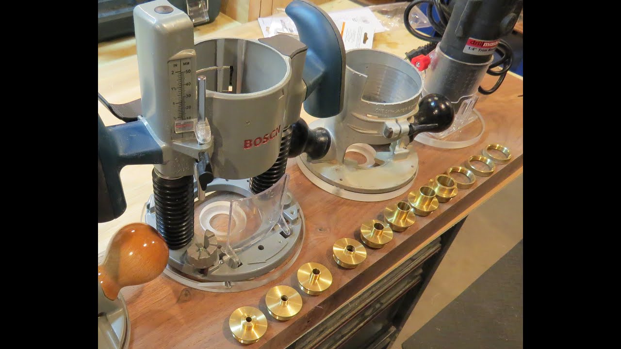 Making some more router bases - YouTube