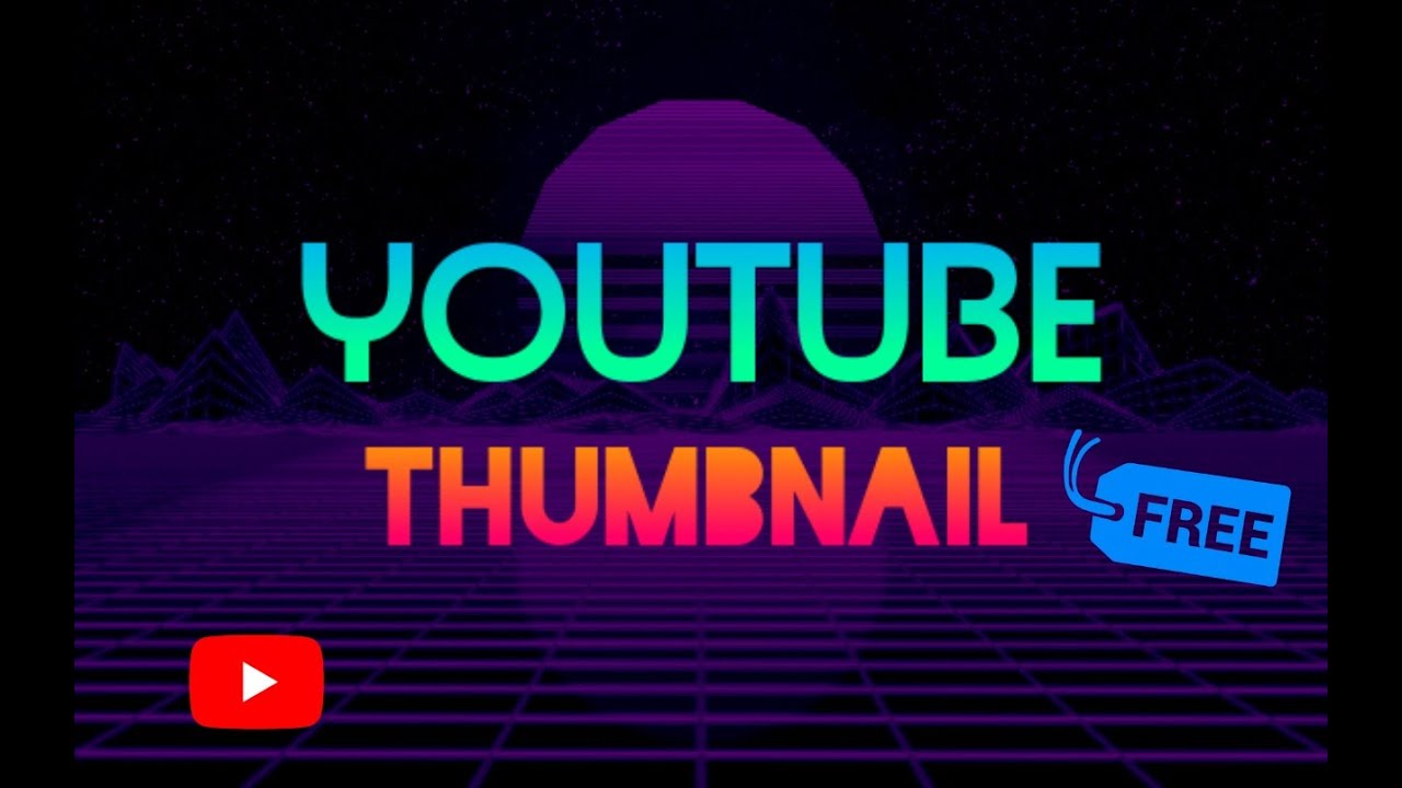 How to create FREE YouTube Thumbnails (With No Watermark) - YouTube