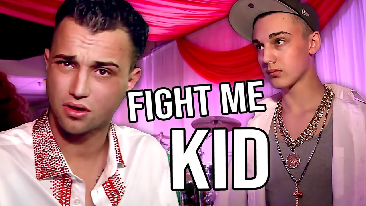 Grown Man Picks A Fight With A Kid To Prove He's A Big Boy - YouTube