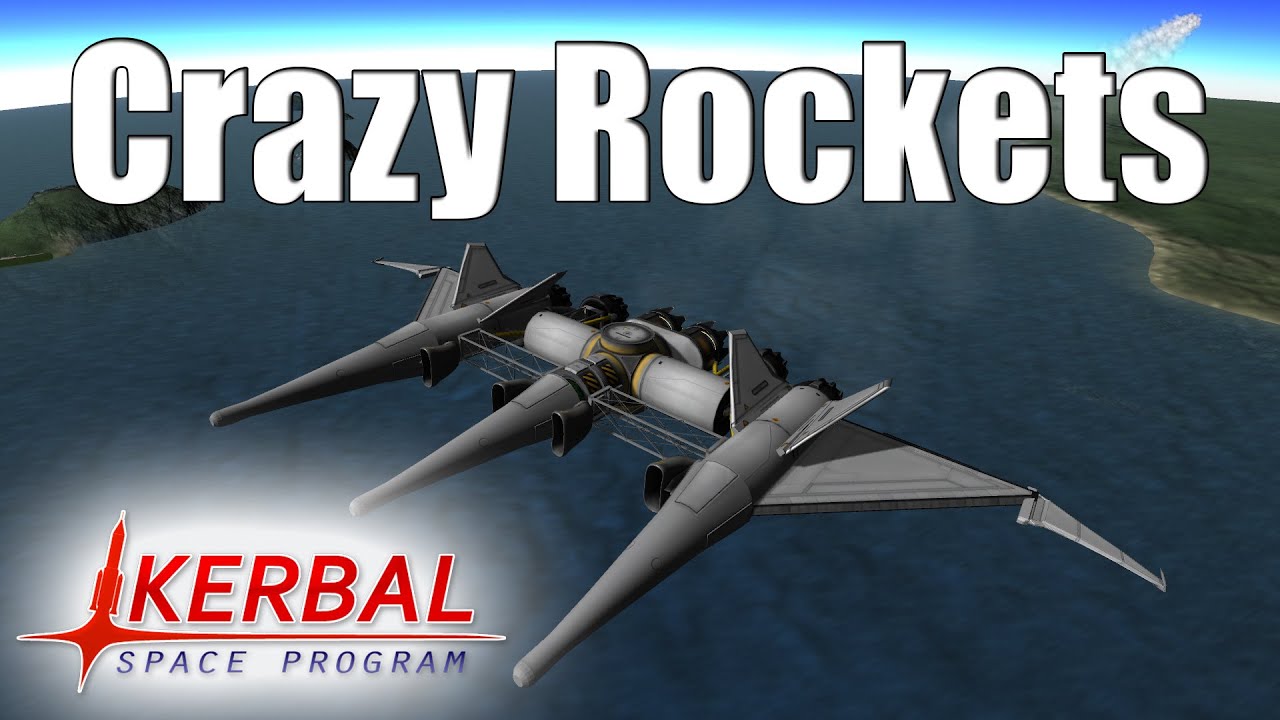 KSP Crazy Rockets #6 (Stock Parts) - YouTube